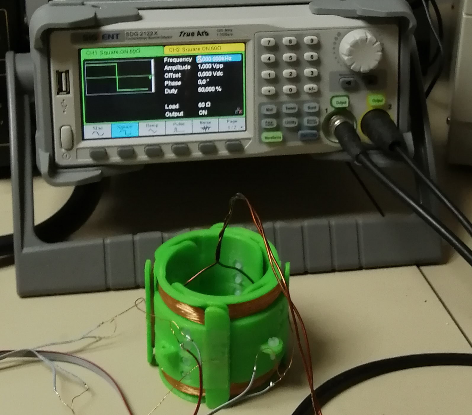 Testing the RF coils – Electronic Projects